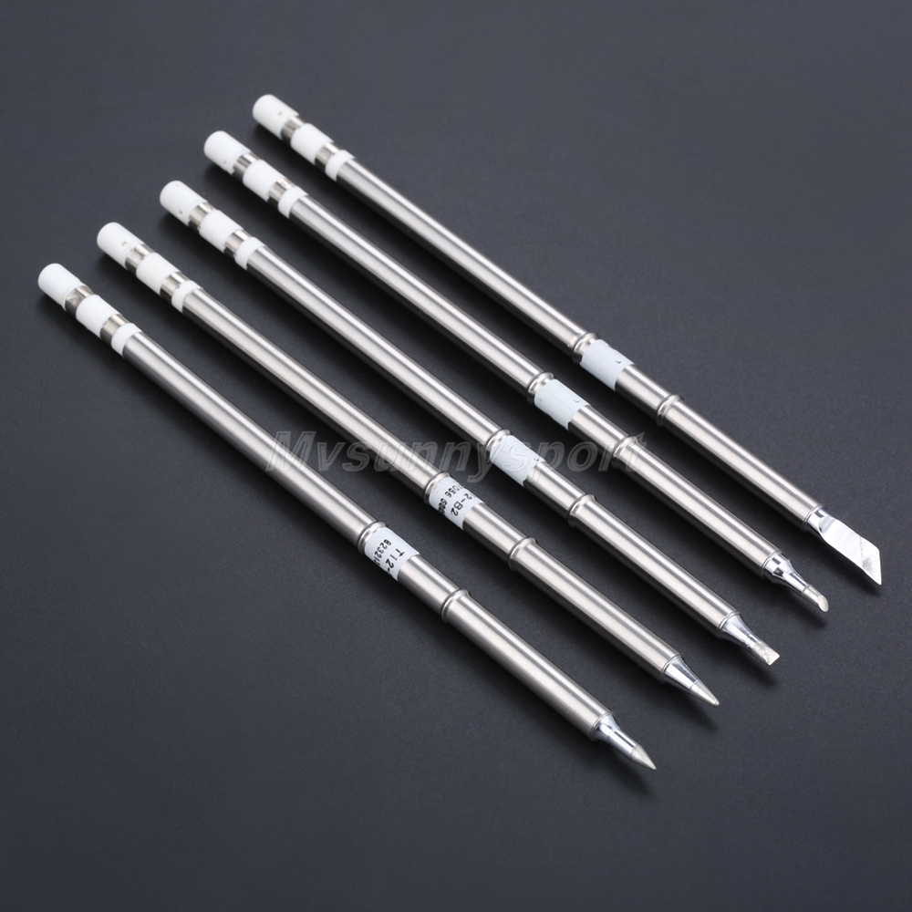 T12 Kit Solder Iron Tip For Hakko FX-950 FX-951 FX-952 Soldering Handle ...