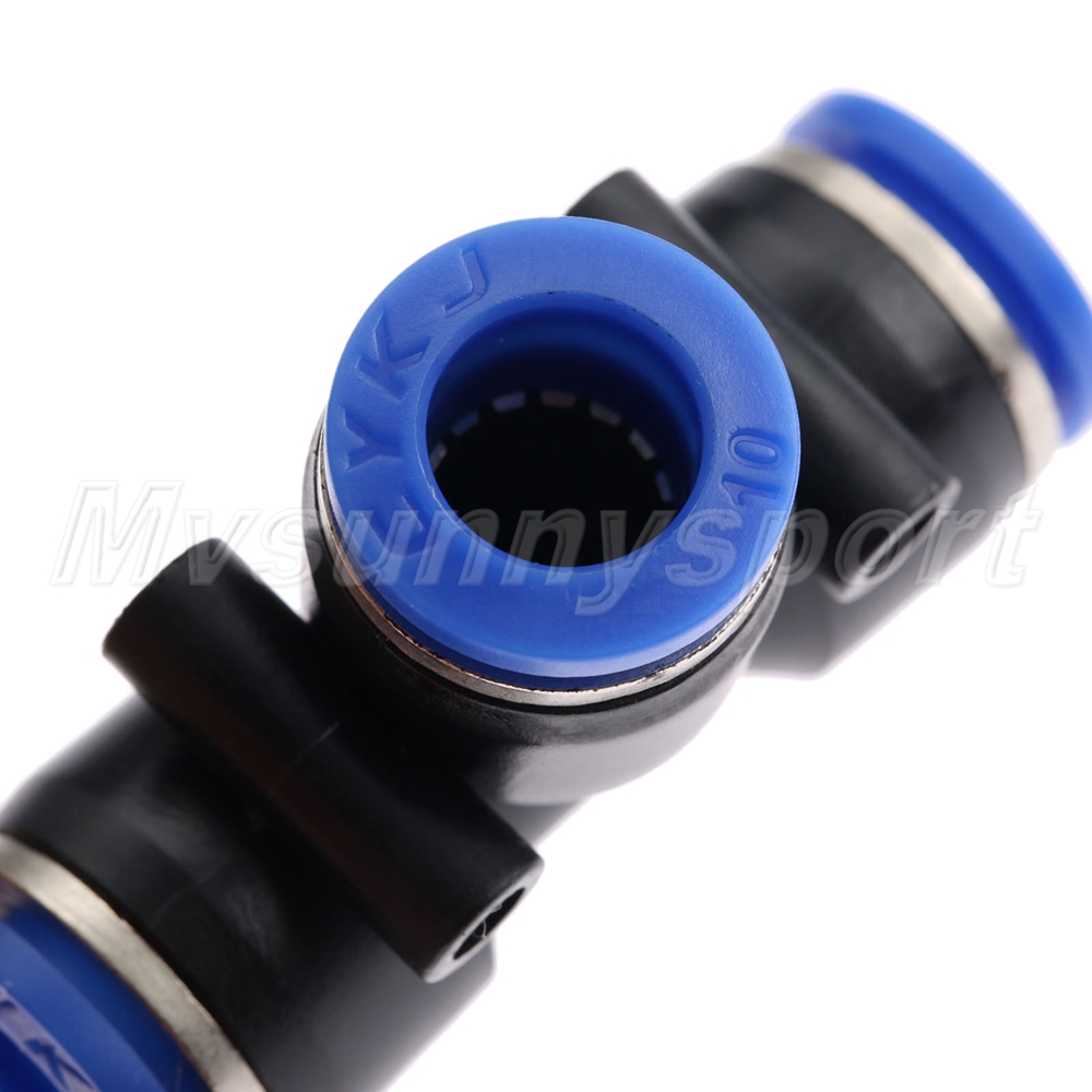 1/5 pcs 3 Way T-junction Pneumatic Fittings Connector for 4mm-16mm Tube ...