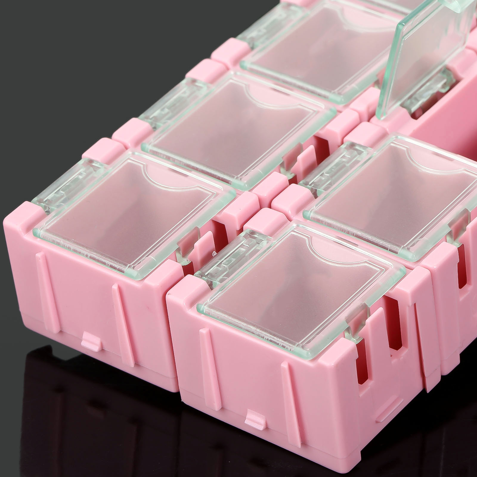 Electronic Component Part Laboratory Storage SMT SMD Box Antistatic 10 ...