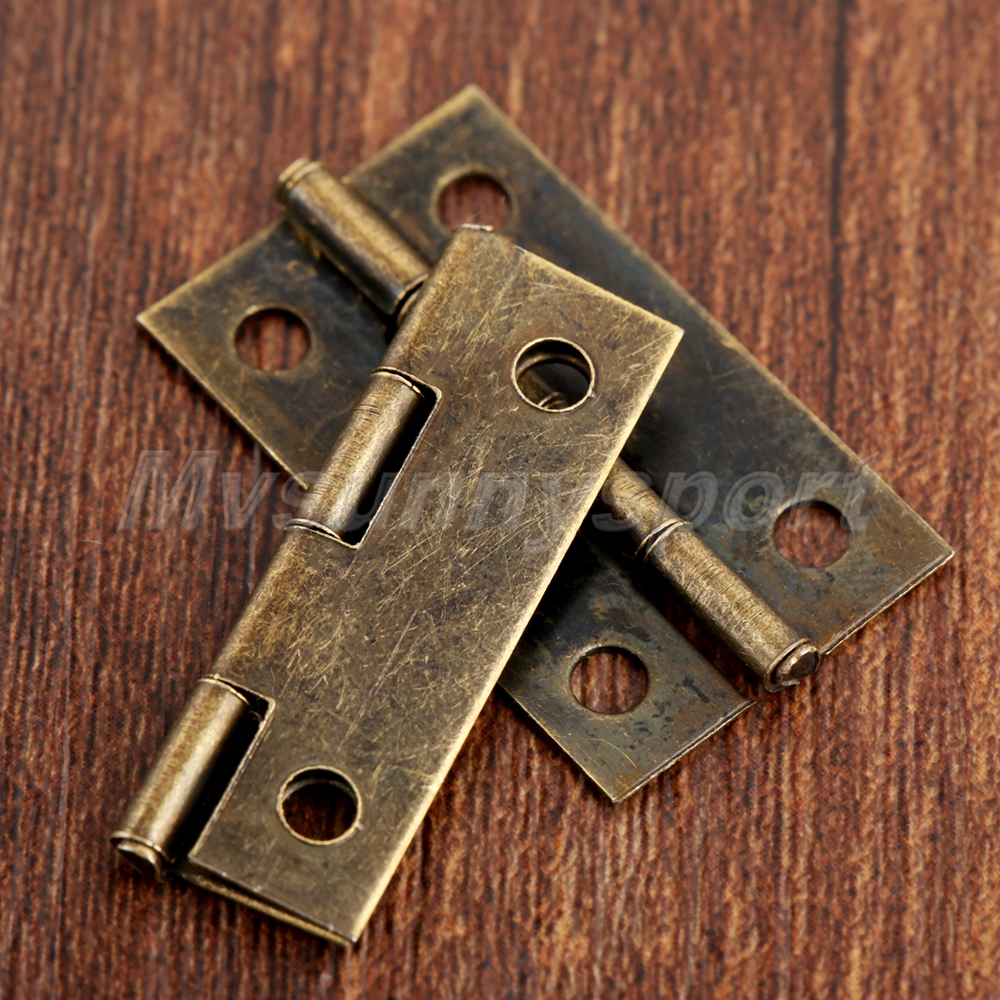 Hardware 30*18mm Hinges Furniture Cabinet Drawer Jewelry Box Hinges ...