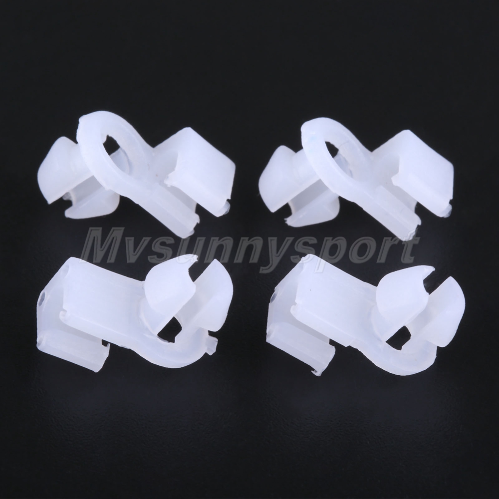 HQ 100PC Car Door Lock Rod Clips M03 Push-Type Bumper Retainer Clip ...